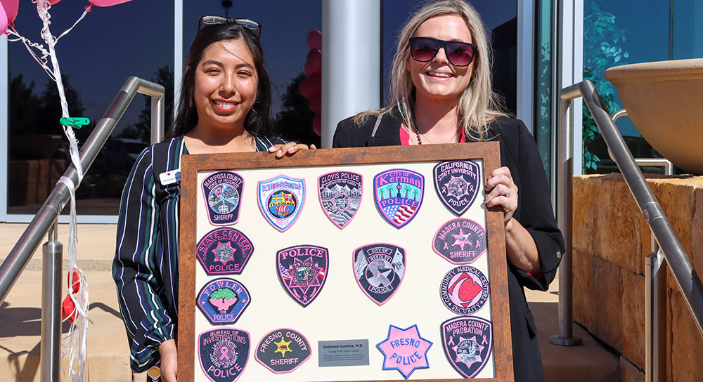 Community Medical Centers - Valley Pink Patch brings law enforcement ...